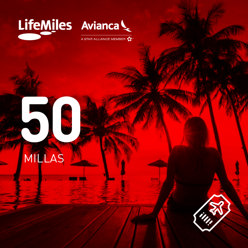 50 millas LifeMiles – Sudameris Club