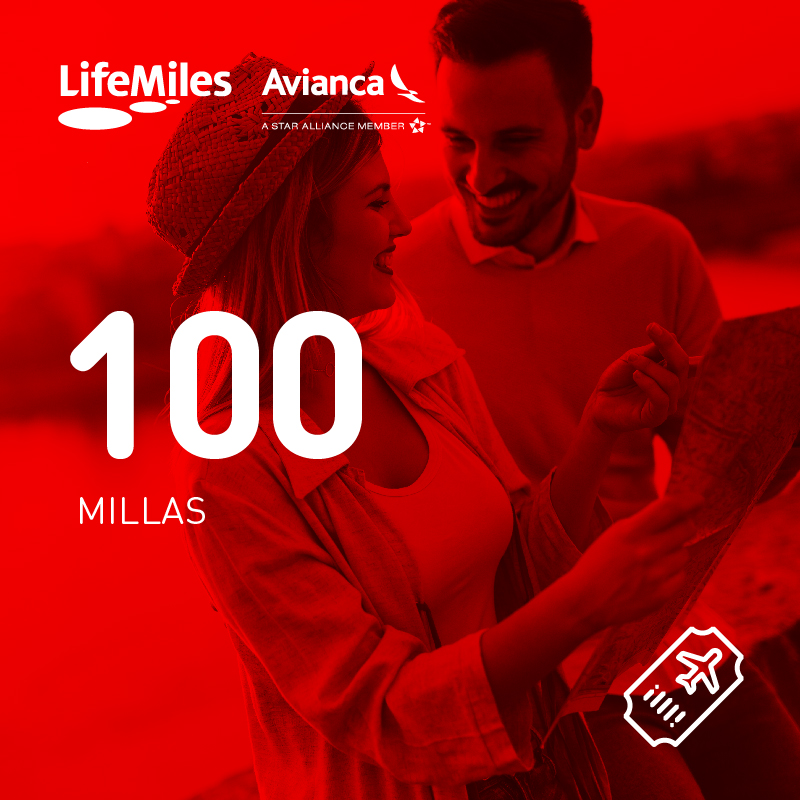 100 millas LifeMiles – Sudameris Club
