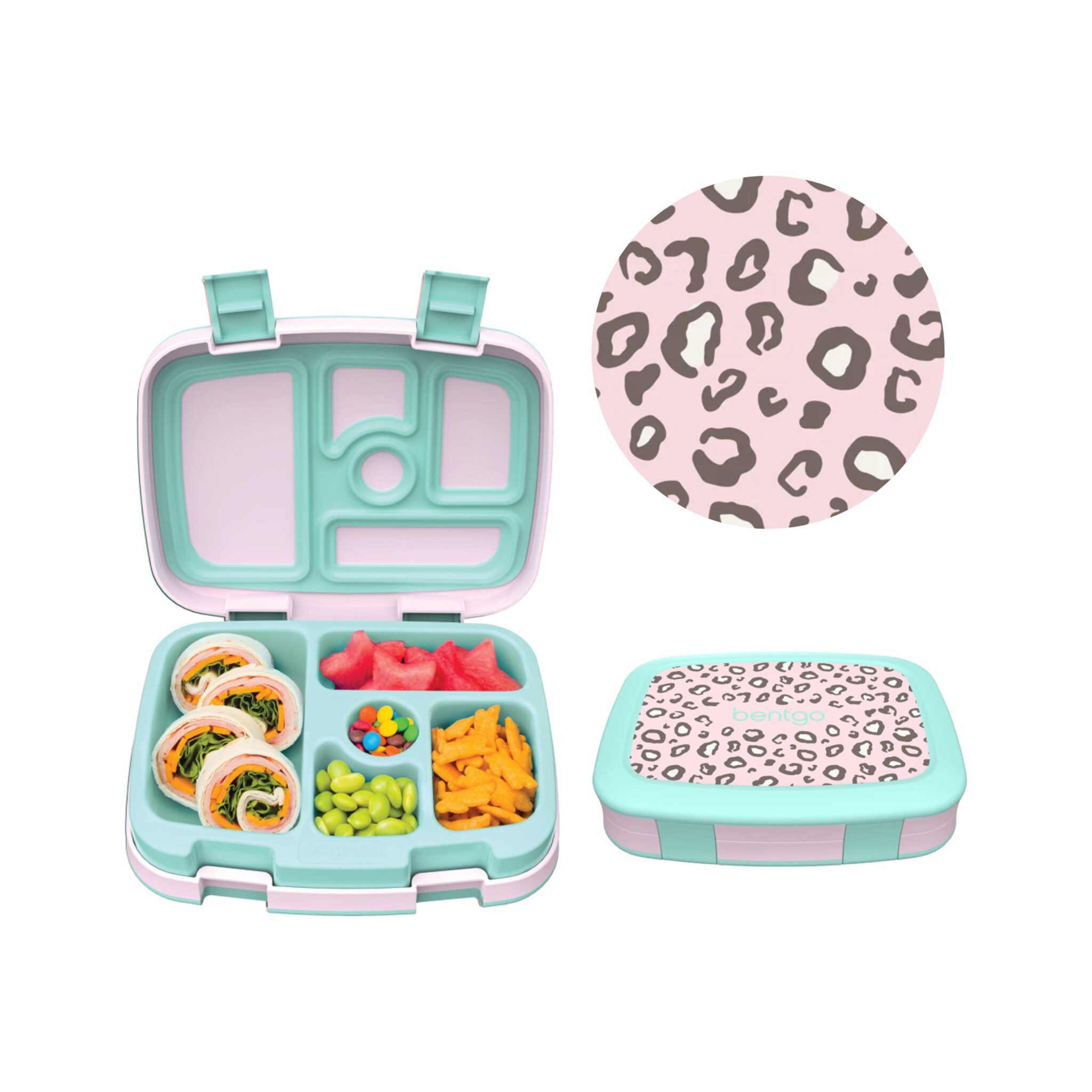 Tupper Infantil Bentgo Estampado Leopardo – Sudameris Club